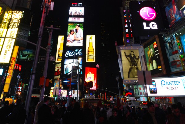 Times Square at Night in New York City | Pommie Travels